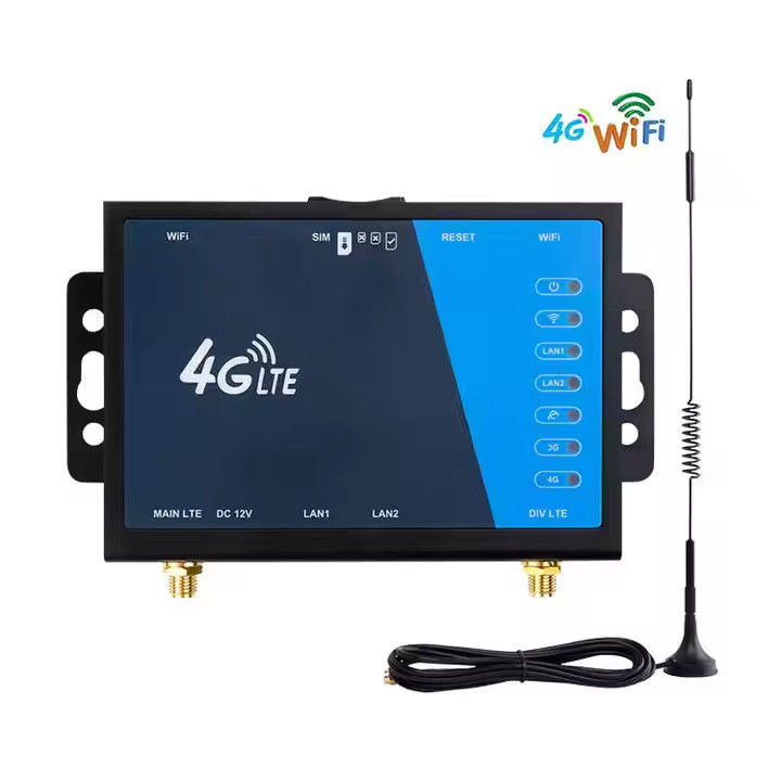 Industrial 3g 4g SIM Card Router Lte Industrial Wifi Router with External Antennas by Jenet Modem