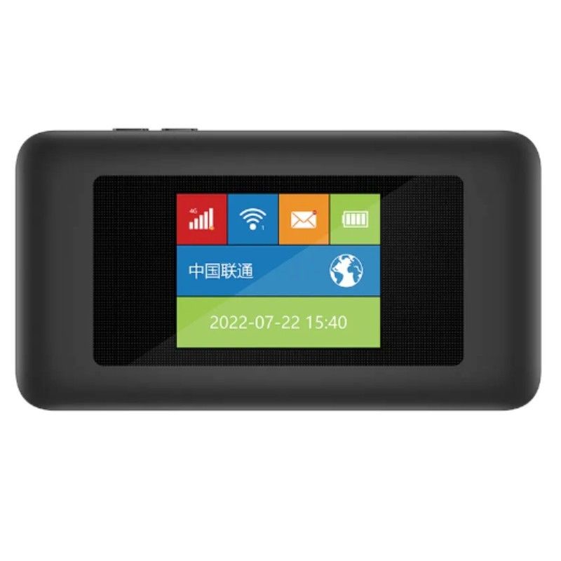 5000mAh 5G Dual-Band Pocket Router WiFi 6 Hotspot with SIM Slots 72H ...