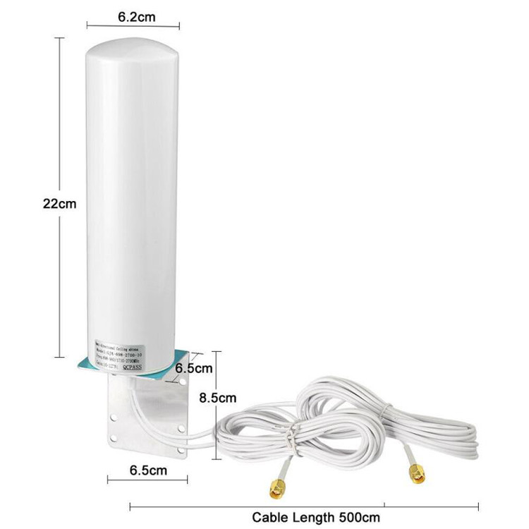 4G Long Range Wifi Access Points LTE Outdoor Antenna with Dual Slider ...