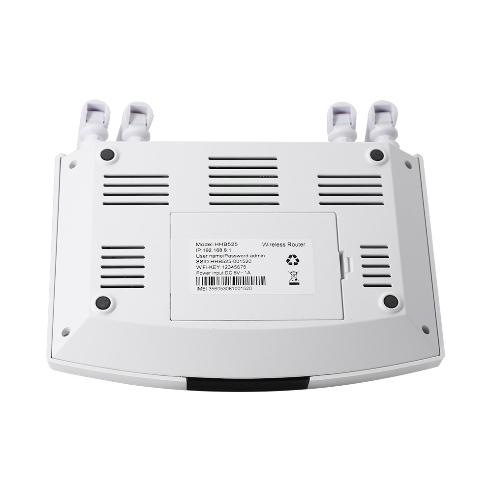 B525 Battery 4 External Antennas 300mbps Unlocked 4G CPE WI-FI Router