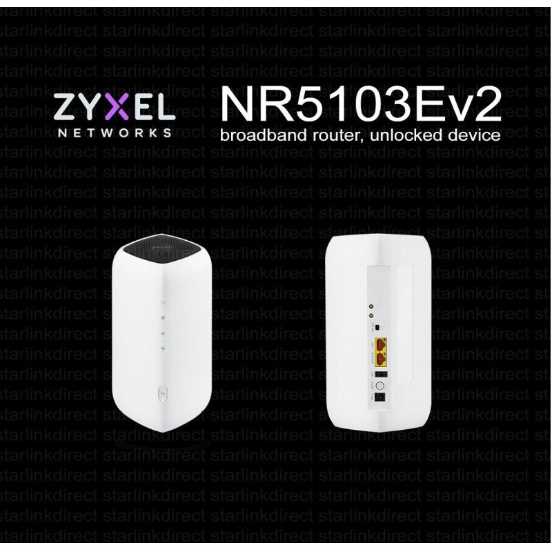 Zyxel NR5103EV2 5G NR Indoor Router with 4.7 Gbps DL Transmission Rate