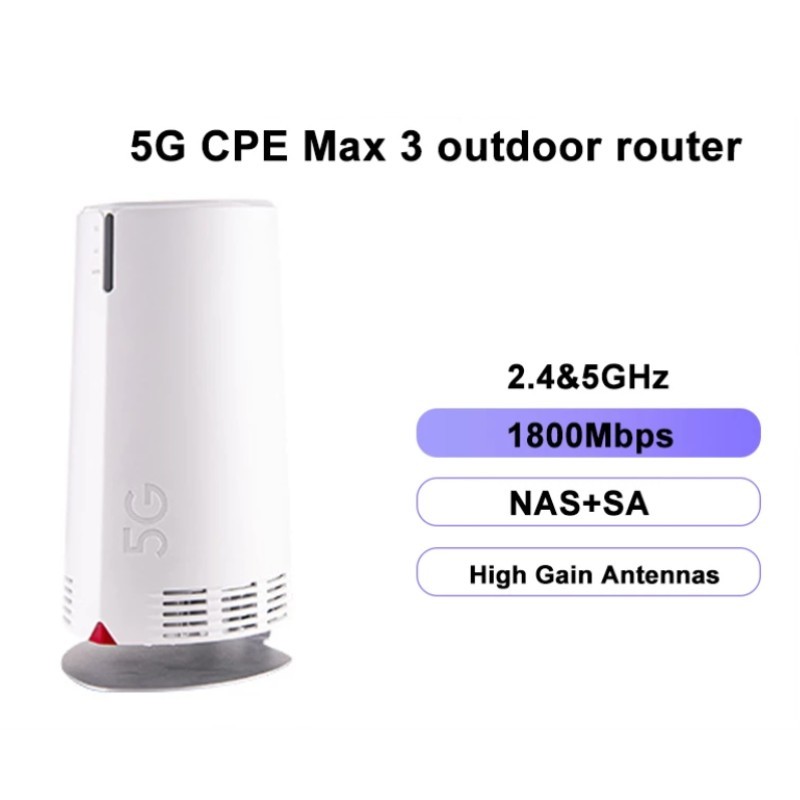 5G CPE Max 3 Outdoor Outdoor Mesh Wireless Unlocked LTE 5G CPE Hotspot ...