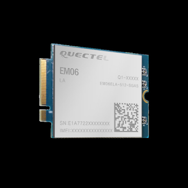 Worldwide Quectel EM06 LTE Cat6 Module M.2 Form Factor 4G LTE Module